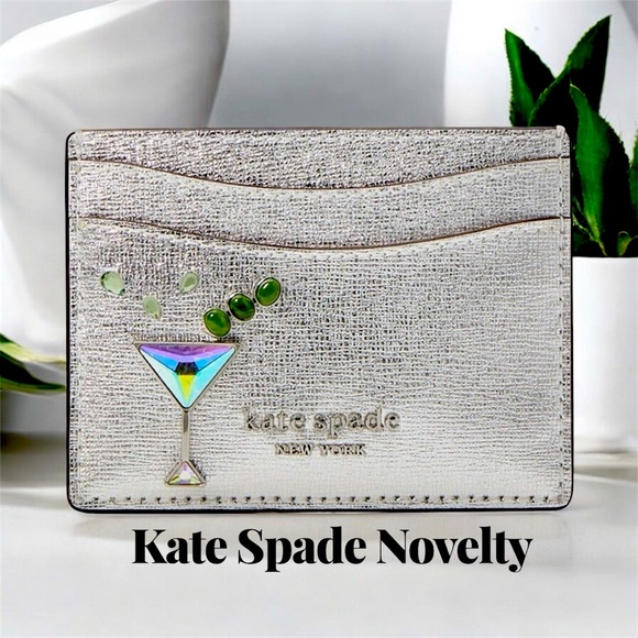 kate spade | Accessories | Kate Spade Card Case Shaken Not Stirred ...